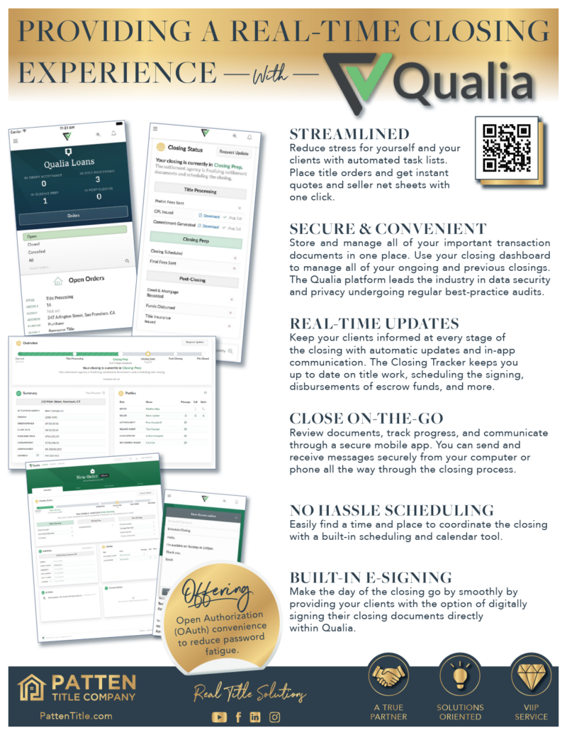 Tools - Patten Title Company