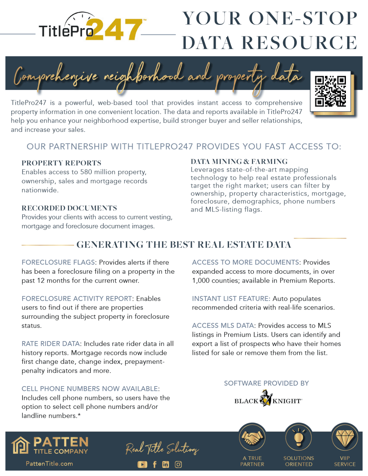 Marketing Materials - Patten Title Company