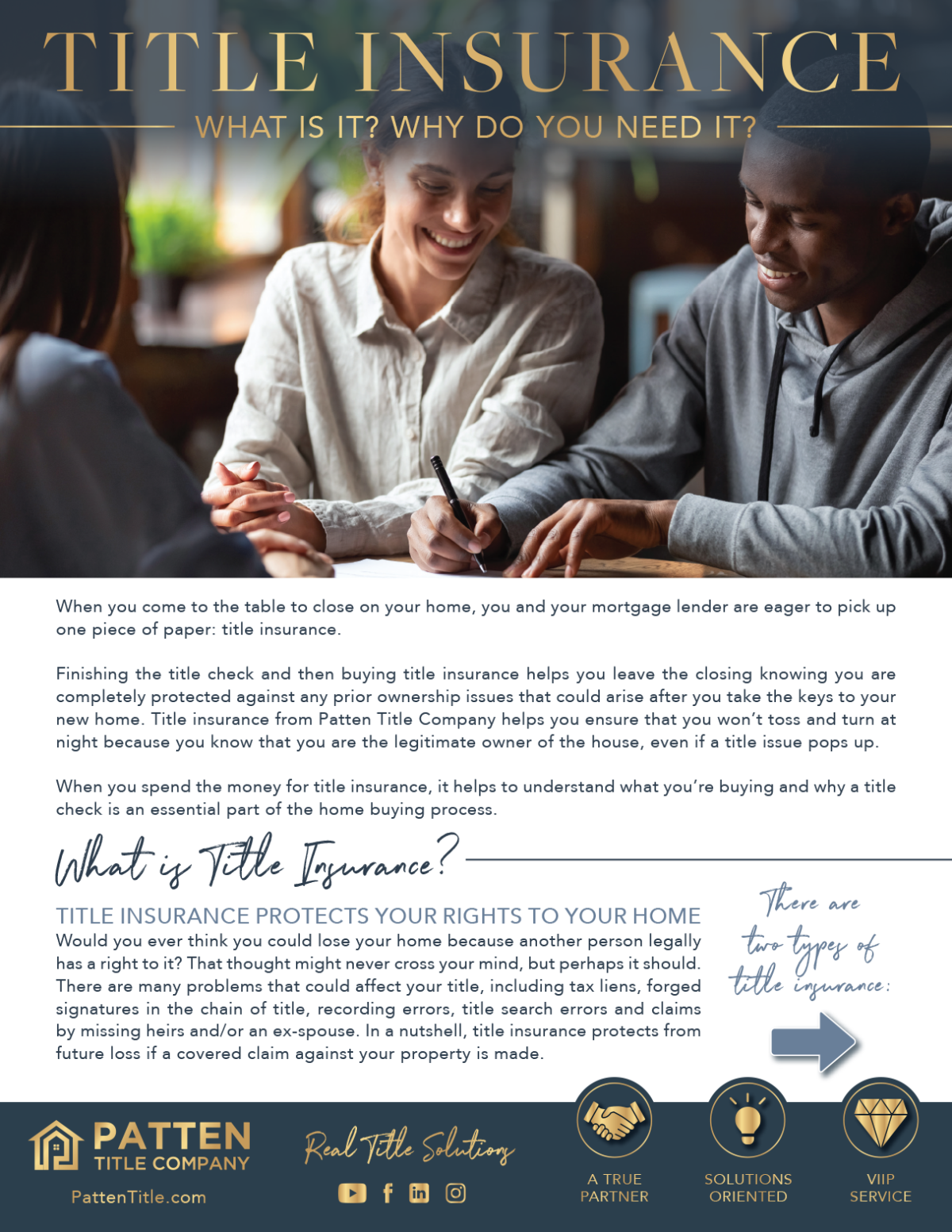 Marketing Materials - Patten Title Company