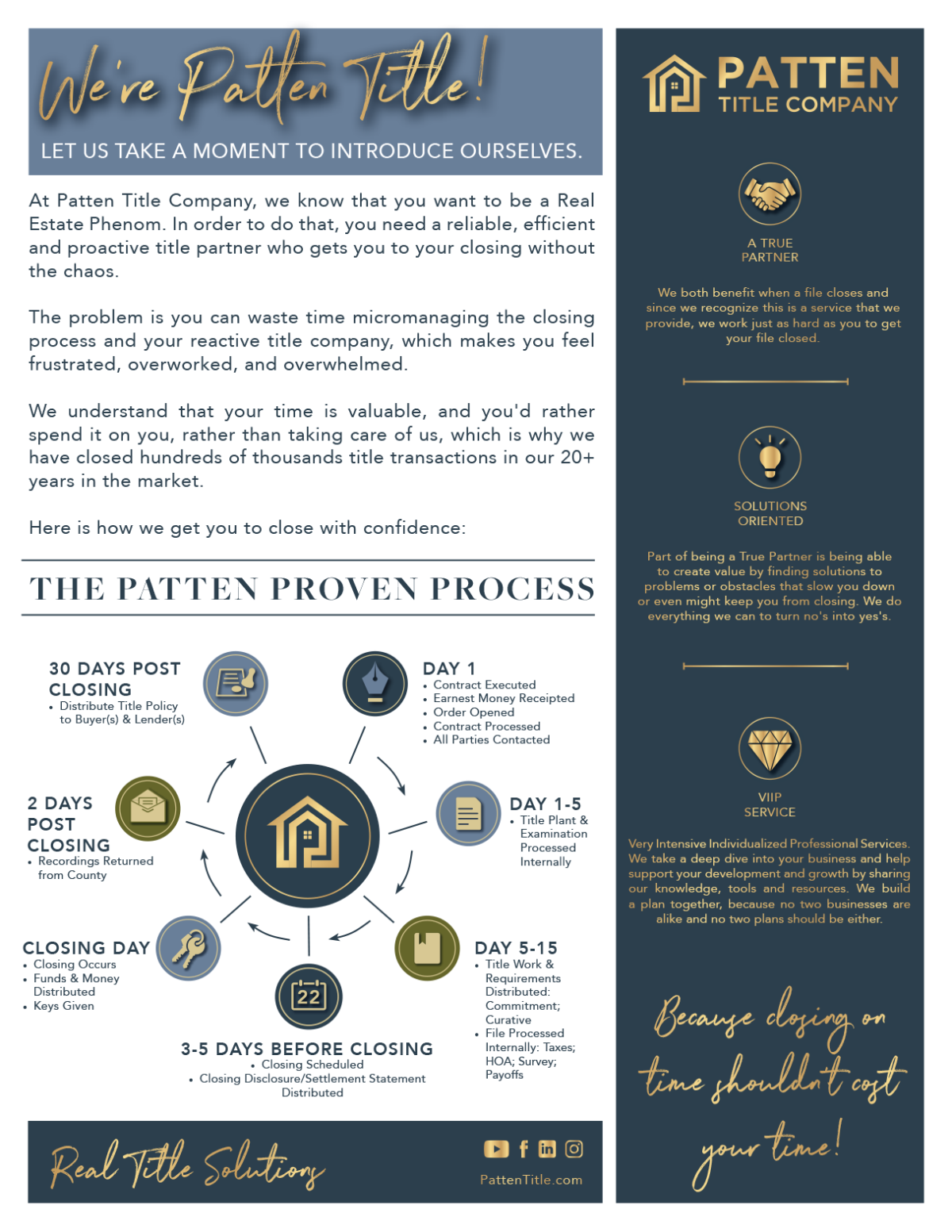 Marketing Materials - Patten Title Company