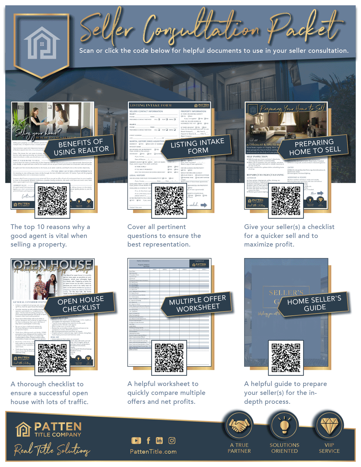 Seller Consultation Packet - Patten Title Company